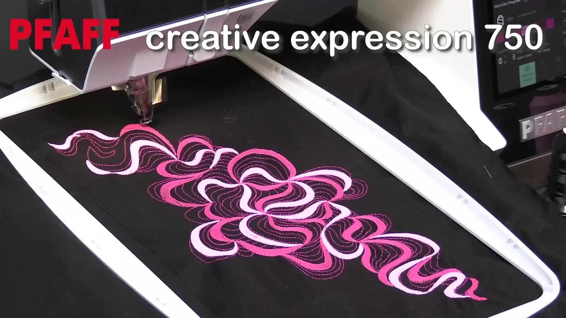 Pfaff Creative Expression 750 in Real Life: Faster Quilting, Cleaner M ...