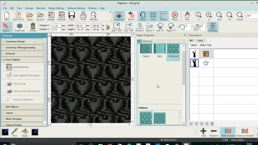 From Logo to Stitch File in Janome Digitizer Jr v5: Clean Click-to-Fil ...