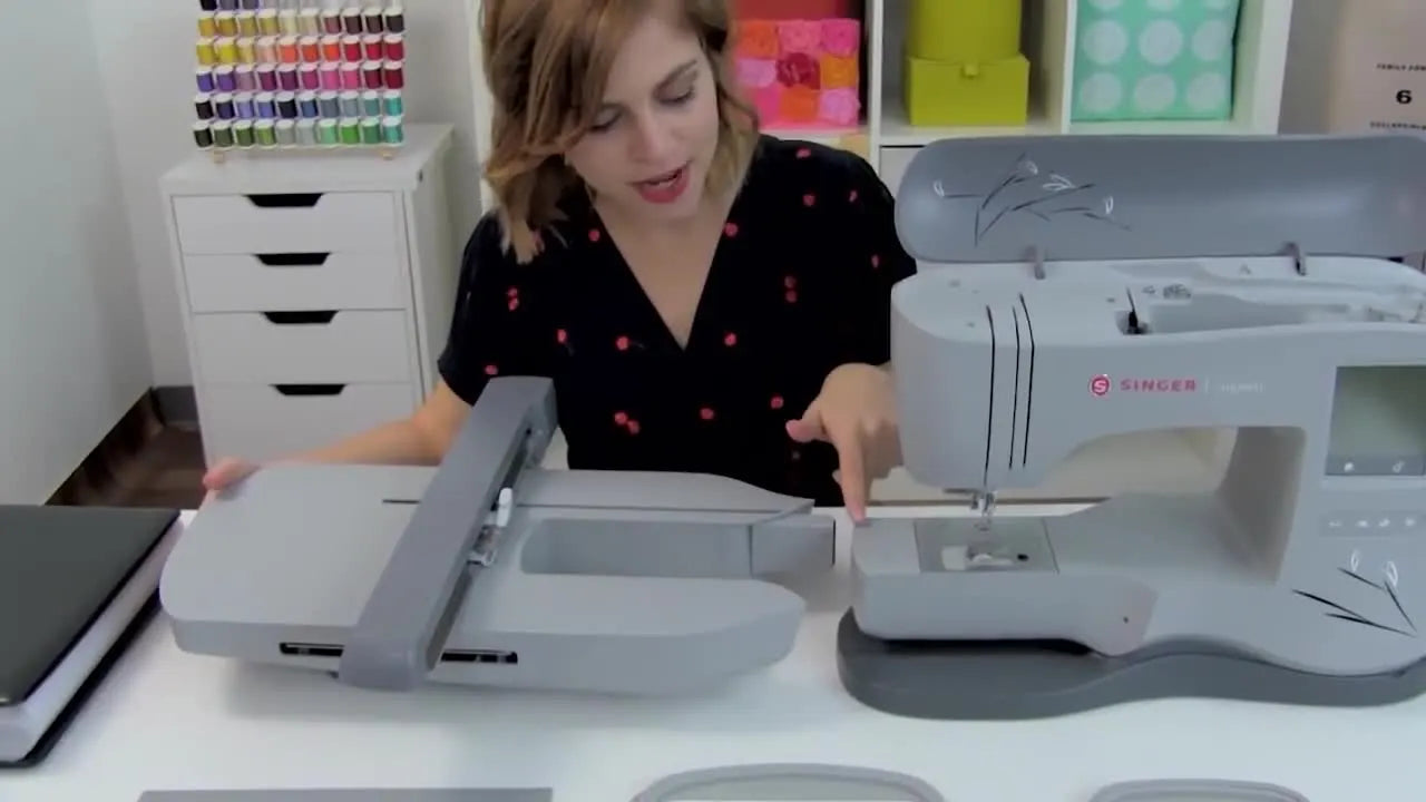 Singer Superb Embroidery Machine Setup Without the Heartbreak: Attach ...