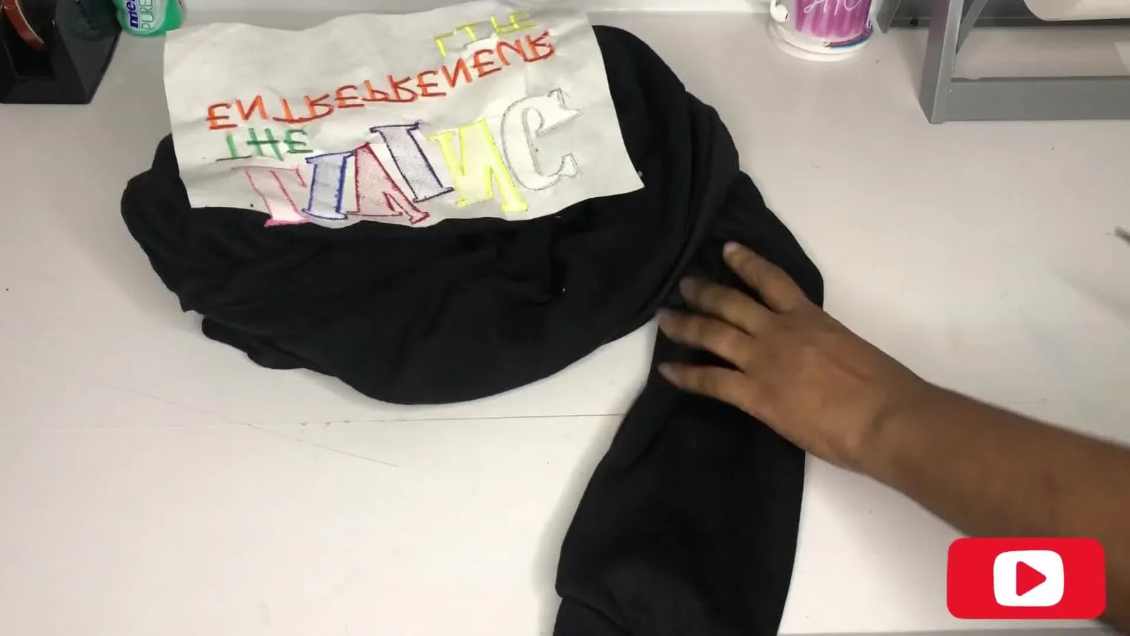 Ricoma EM-1010 Hoodie Embroidery That Doesn’t Fight Back: The Masking ...