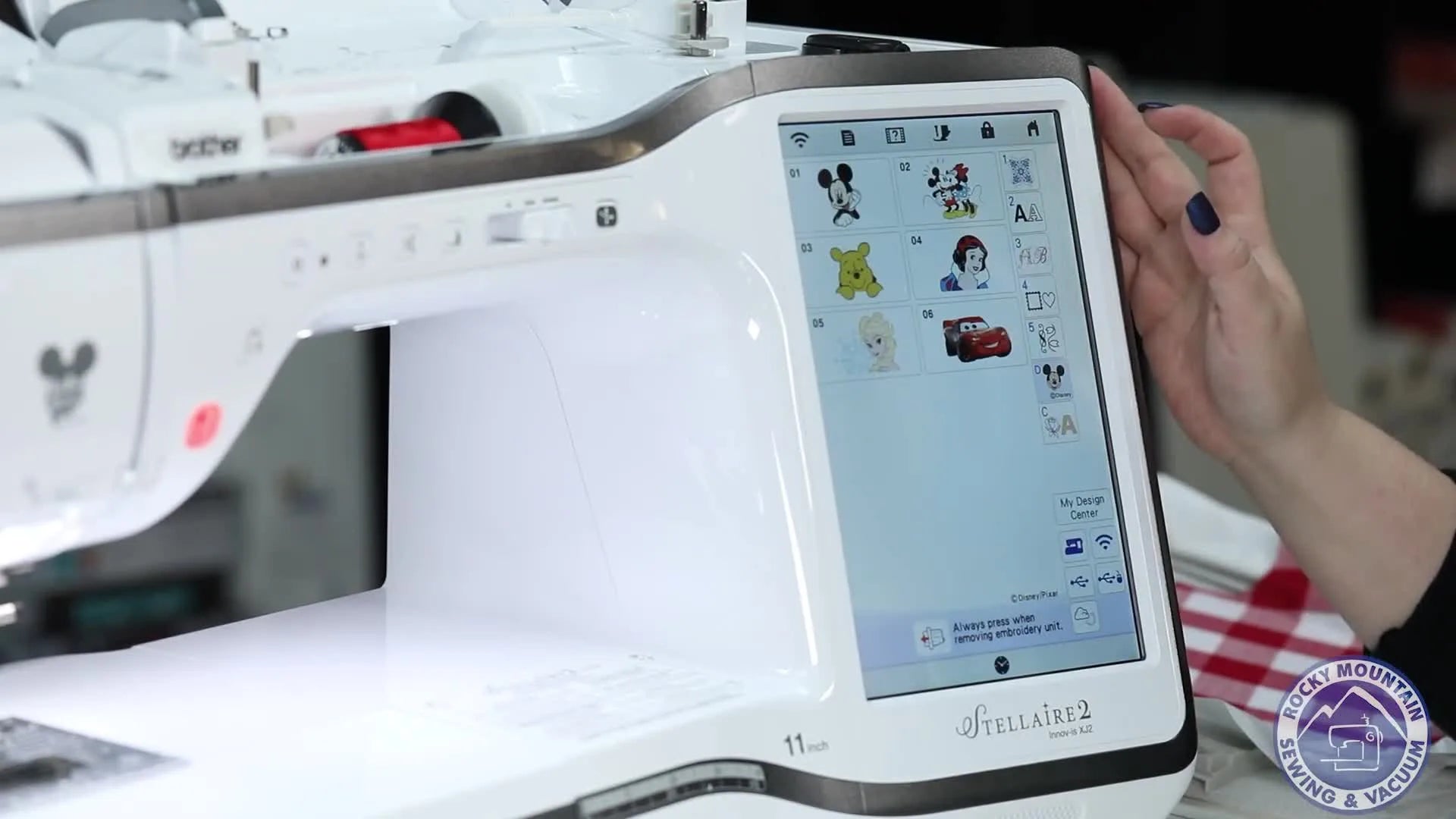 Brother Stellaire Innov-is XJ2 Embroidery Features That Actually Save ...