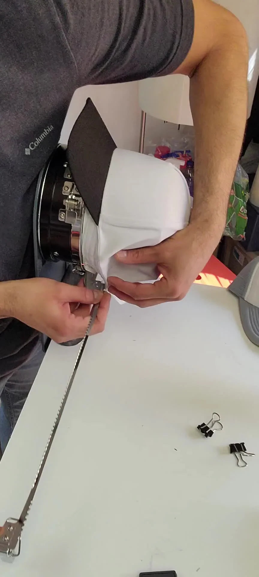 Side Hat Embroidery Without Waves: Lock a Structured Baseball Cap into ...