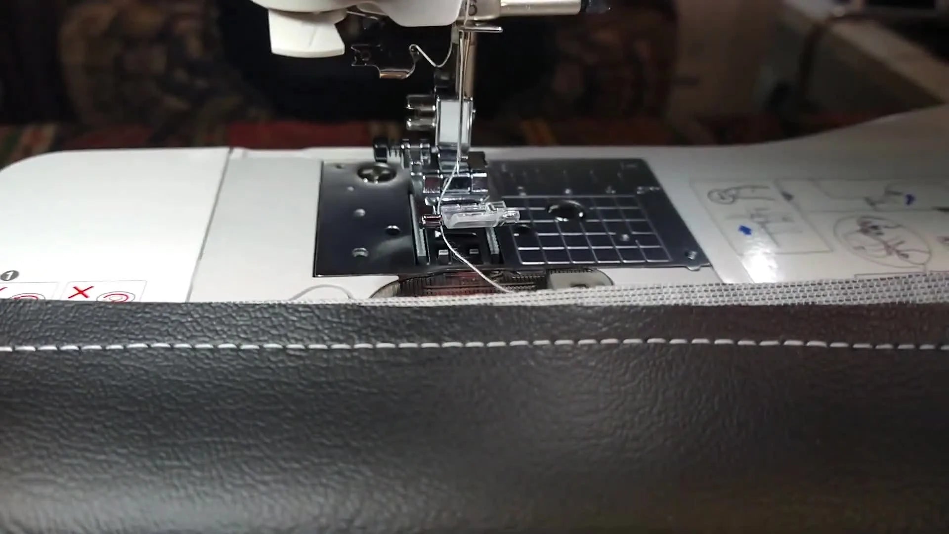 Brother SE625 on Marine Vinyl: The Tension-Dial Trick That Makes a “Bu ...