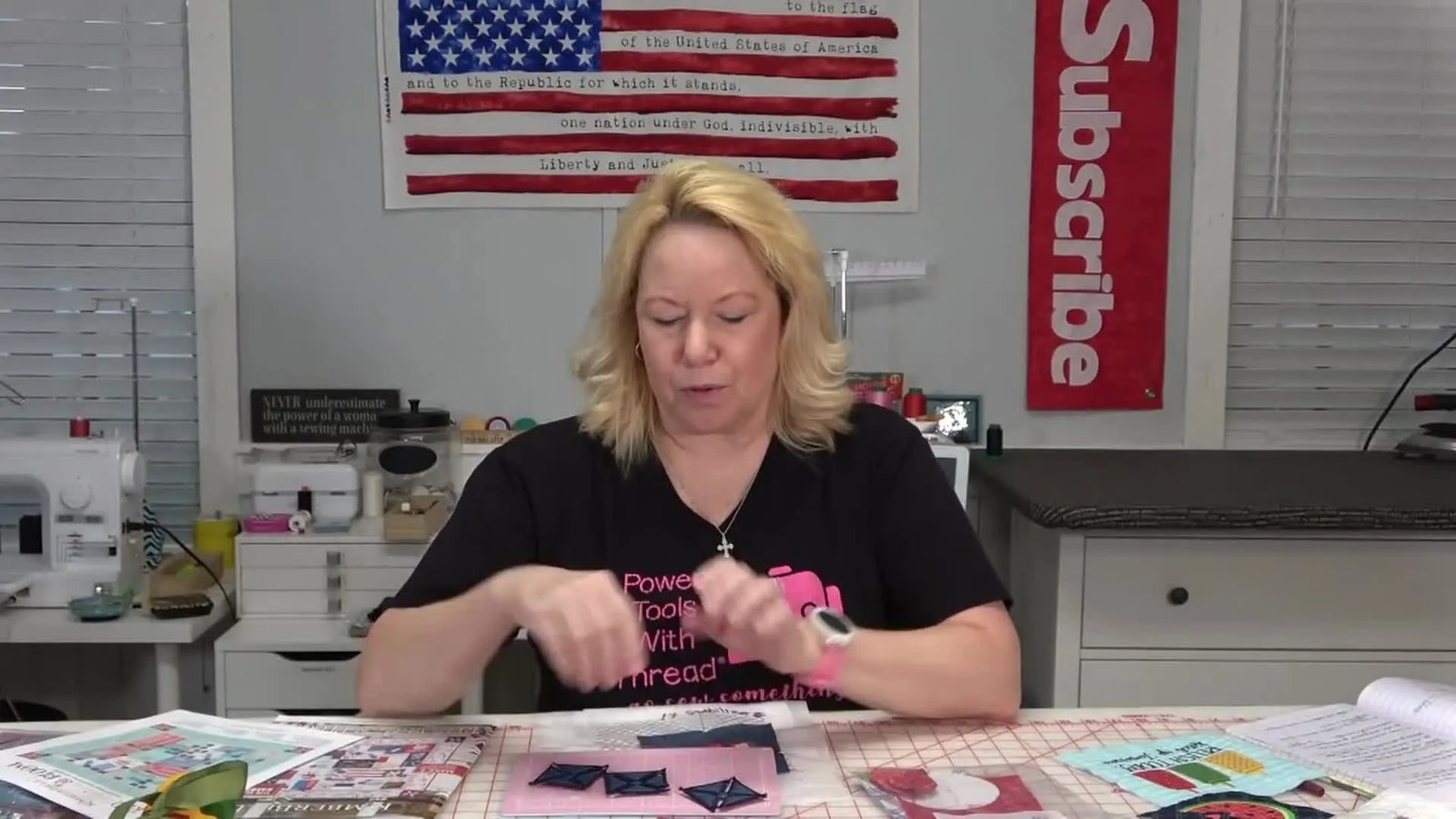 Kimberbell Red, White & Bloom Prep That Actually Prevents Puckers: Sta ...