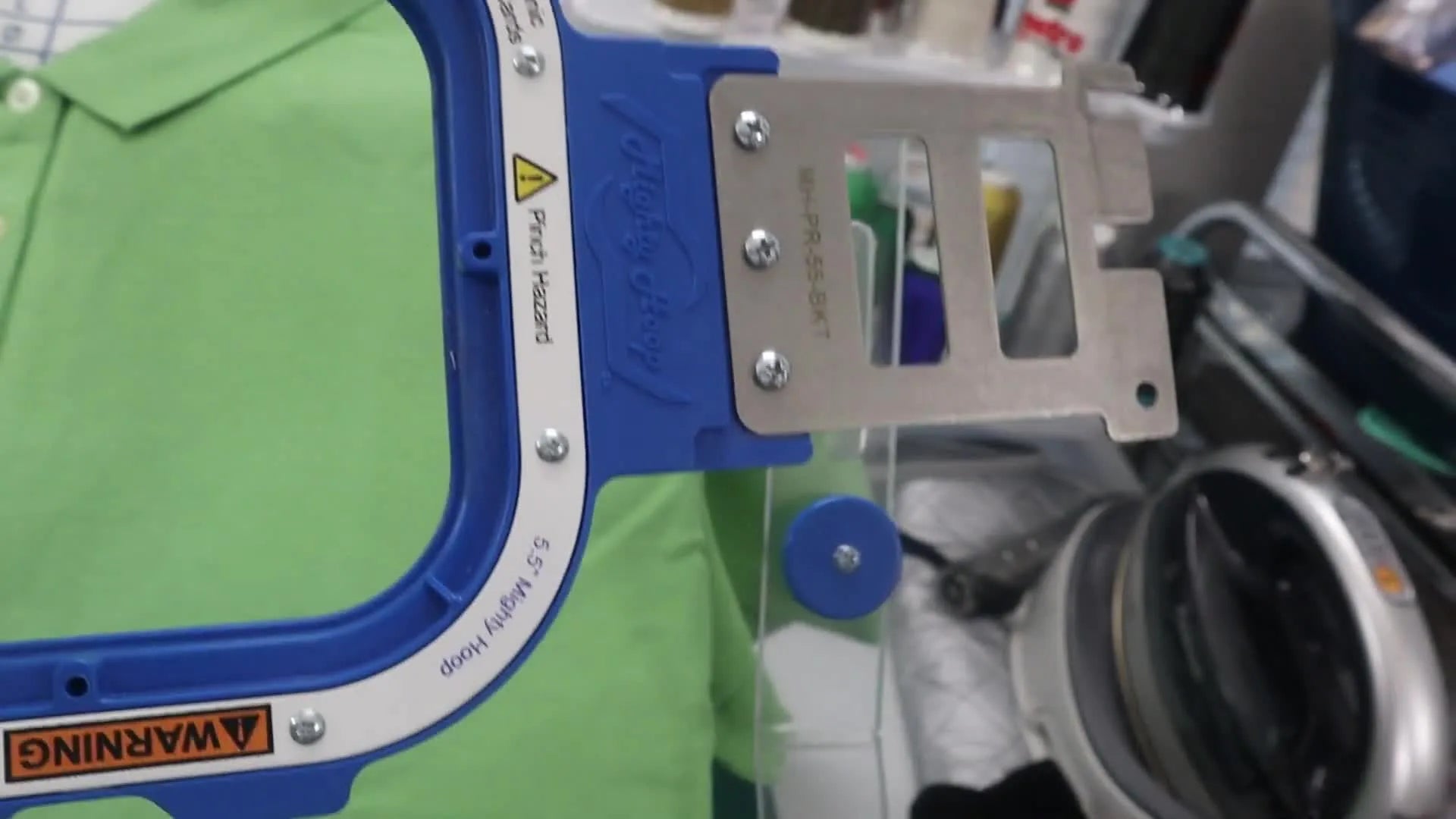 Perfect Left-Chest Logos on 3XL Polos: The Magnetic Hooping Station Wo