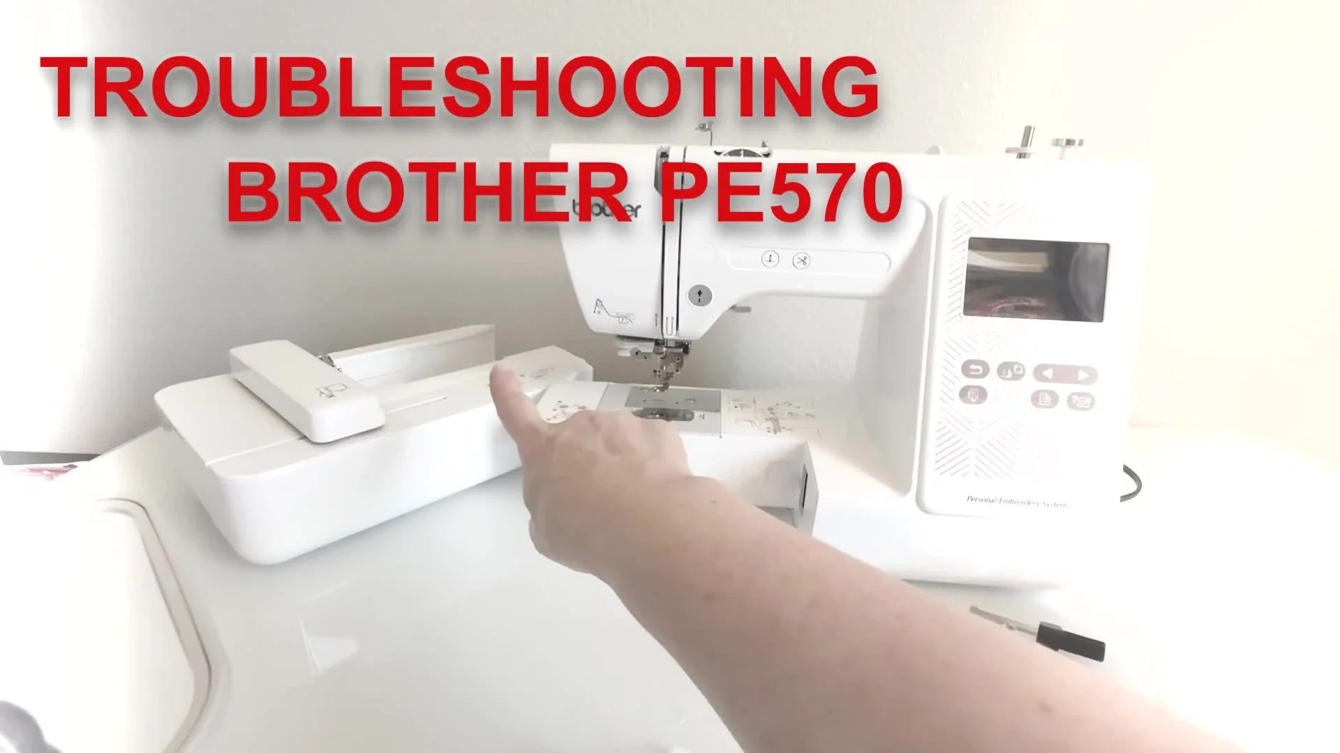 Brother PE570 Troubleshooting: Fix Tension, Bobbin Winding, and Broken ...